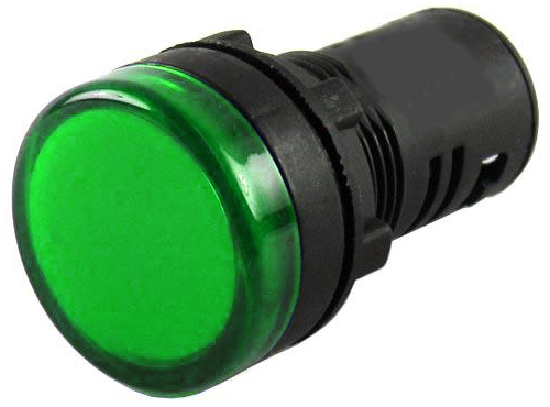 Push Button - 24V Momentary Push Button Switch With Green LED