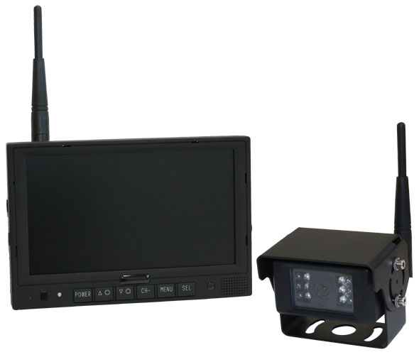 Rear View Camera Kits & DVR - Wireless Rear View Camera Kit 7 Inch With ...