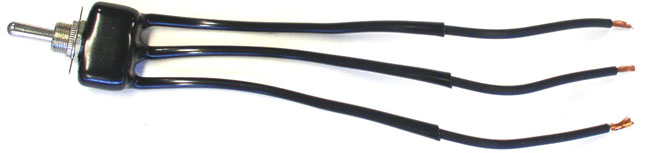 Toggle - Pre-Wired PVC Sealed Toggle Switch 3 Leads