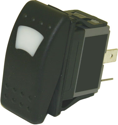 Rocker - Sealed Rocker Switch 6 Blade Terminals