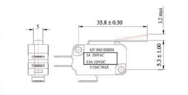 Micro & Limit - Micro Switch With Lever